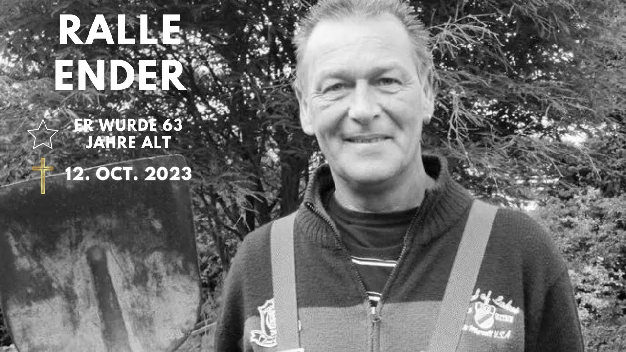 Ralle Ender verstorben: Wahrheit über sein Leben und Vermächtnis ...